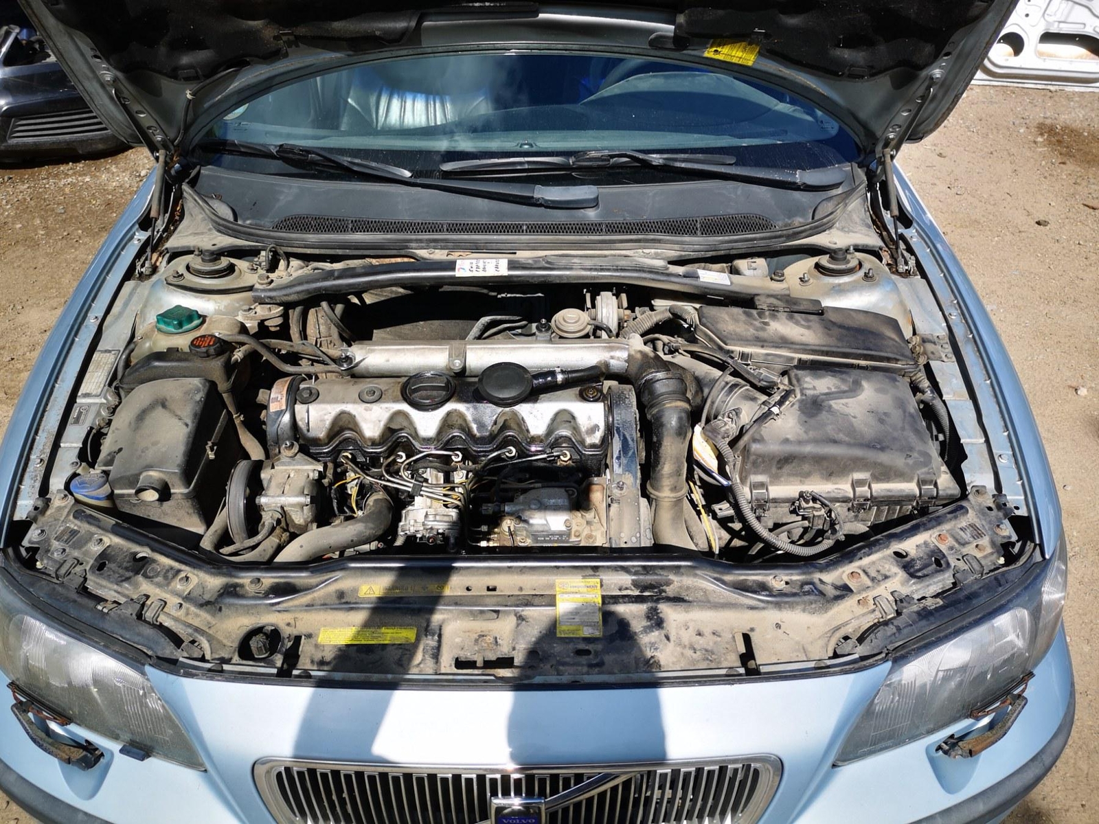 9154605 D5252T Hood Support (strut front hood) for Volvo V70 200 ...