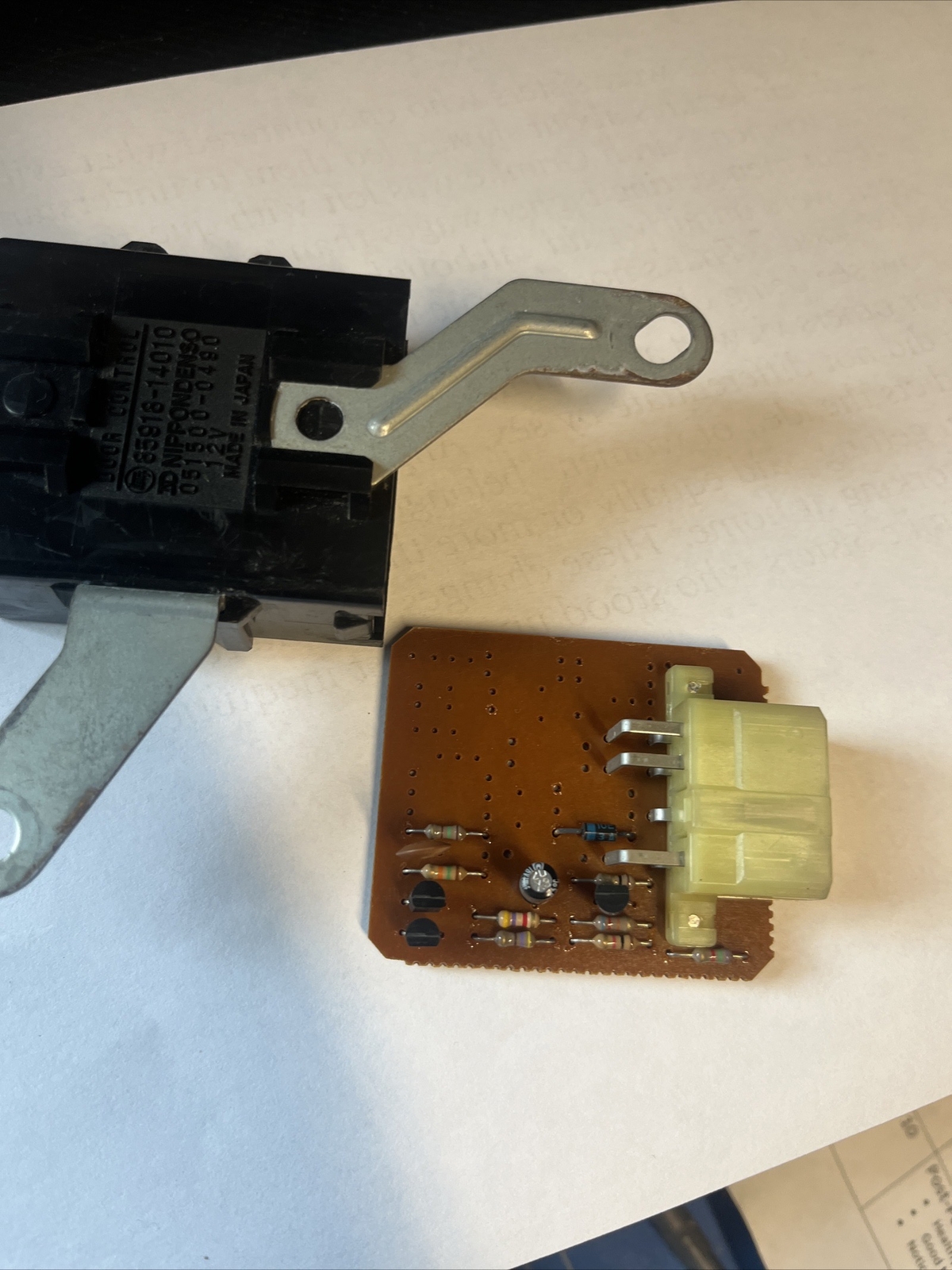 toyota celica/supra door control relay/sensor 85918-14010 | eBay