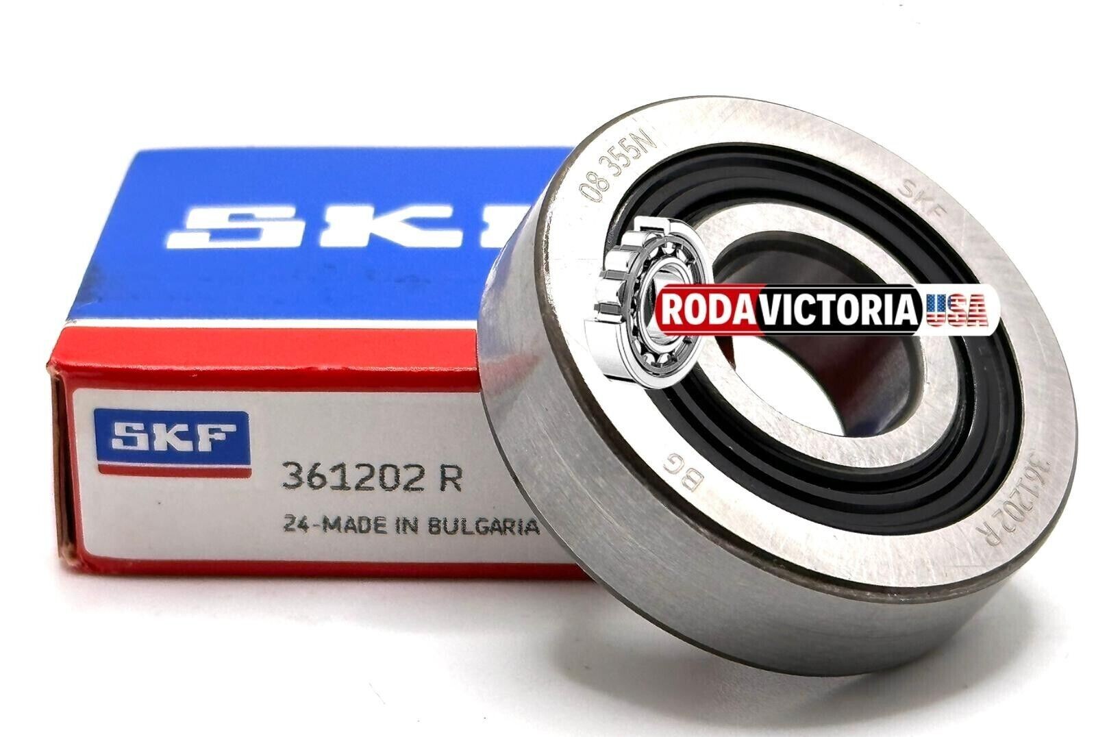 SKF 361202R Track Roller Bearing, Rubber Sealed 15x40x11 mm | eBay