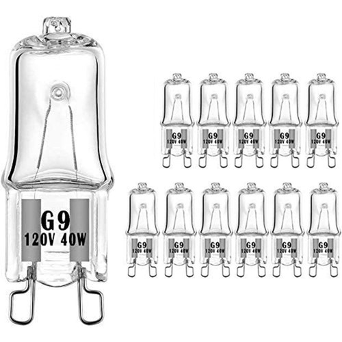 Light Bulb Warm White 2700K JCD Type G9 2 Pin Base G9 Bulb Halogen ...