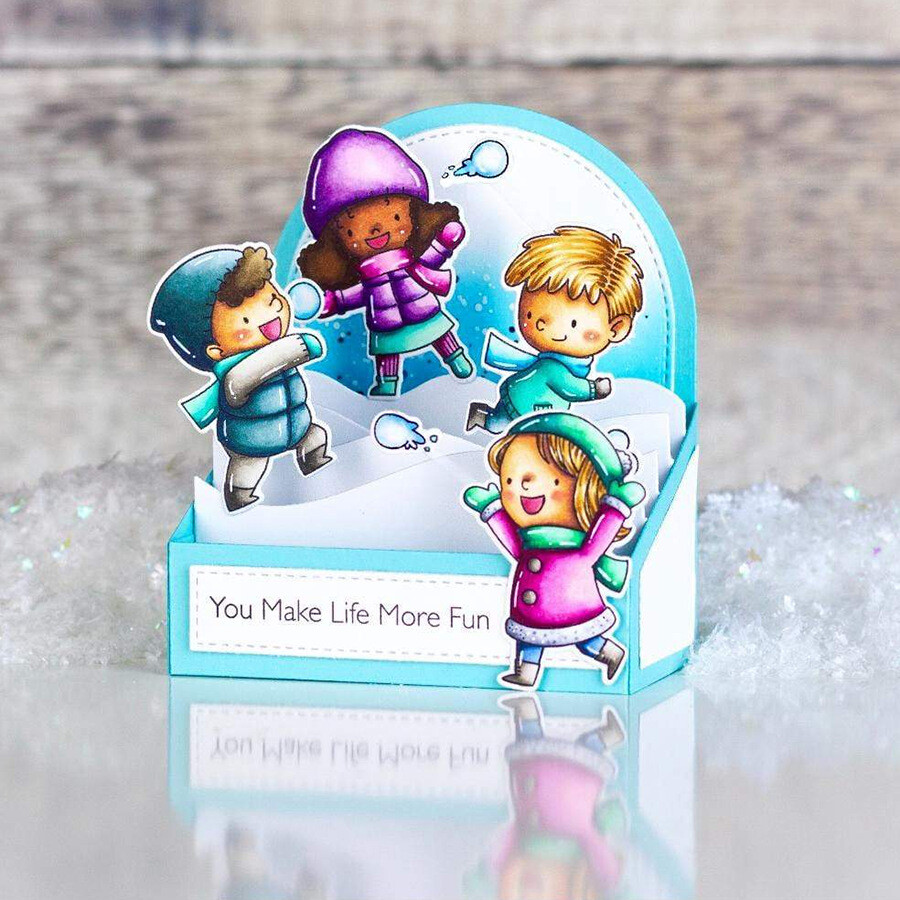 Scene Pop up Box Metal Cutting Dies Die Cuts Stencils Embossing DIY ...