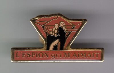 RARE PINS PIN'S .. CINEMA FILM JAMES BOND IAN FLEMING 007 ESPION QUI ...