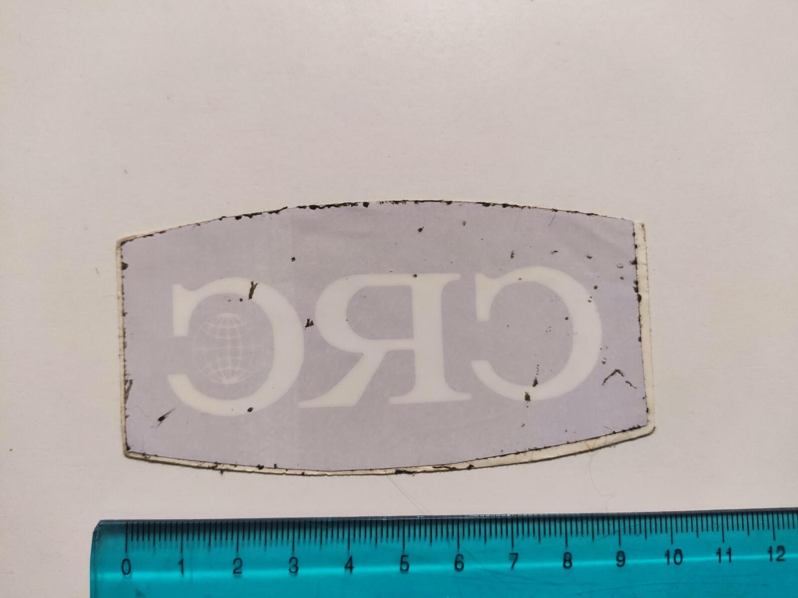 Adhesive Crc Sticker Autocollant Vintage 80s Original | eBay Australia