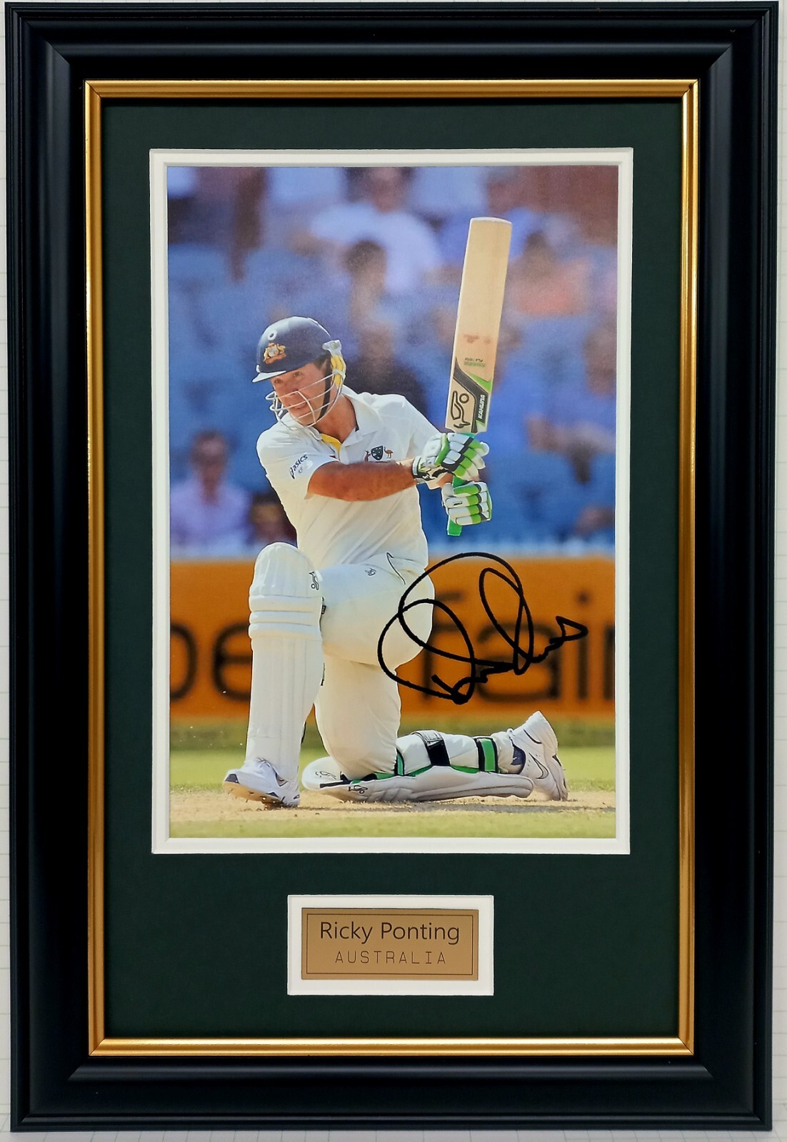 Ricky Ponting Signed Framed Cricket Australia Memorabilia | eBay