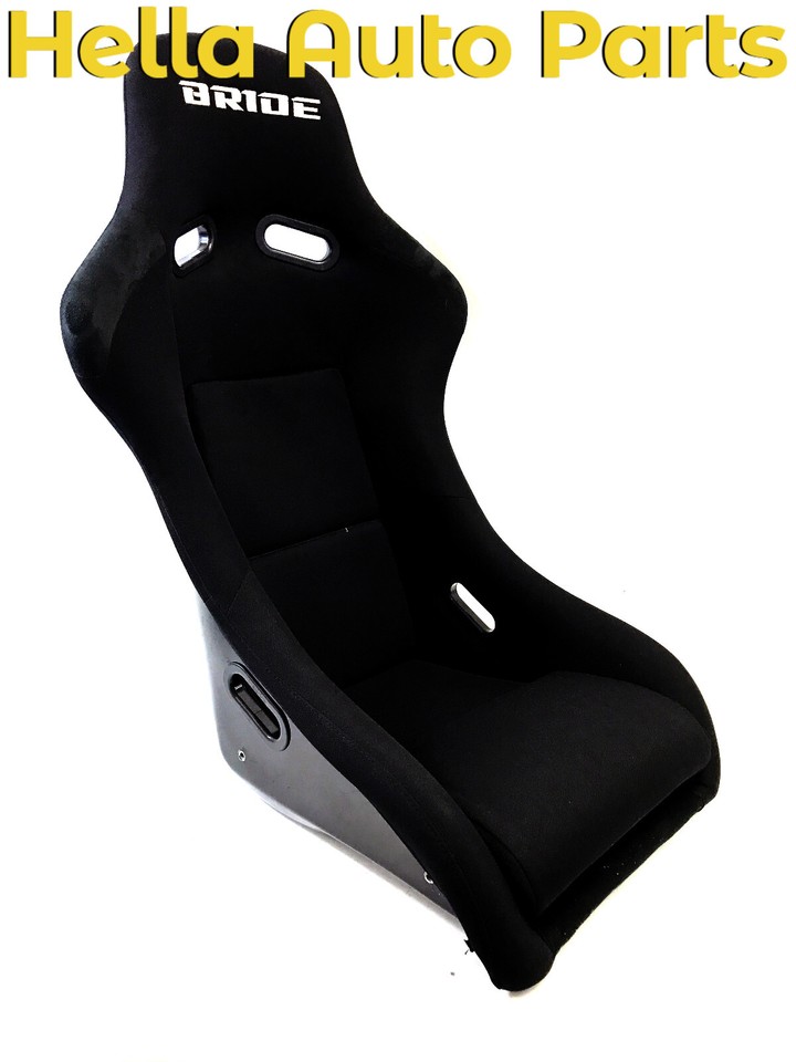 BRIDE ZETA II Black Cloth Seats Low Max Vios JDM Bucket Racing Two ...