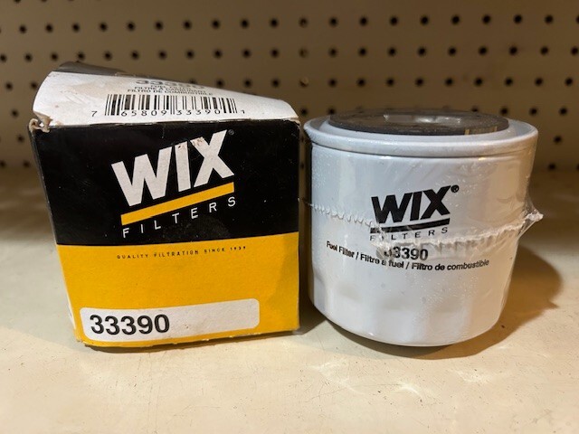WIX 33390 - Fuel filter cross reference