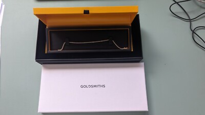 375 hallmark (9 carat) white gold women's bracelet | eBay UK