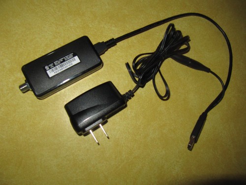 AT&T OTA LCC LCCR0X-38 USB TV Tuner Adapter 216010 Coaxial Plug ...