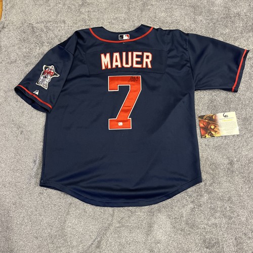 Joe Mauer Signed Minnesota Twins Jersey W GA Cert | eBay