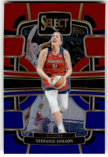 2024 Panini Select WNBA Stefanie Dolson Prizms Red and Blue #/399 #9 | eBay