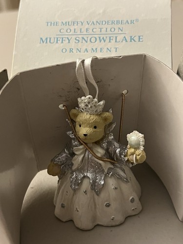 VTG 1994 The Muffy Vanderbear Collection Muffy SnowFlake Ornament | eBay