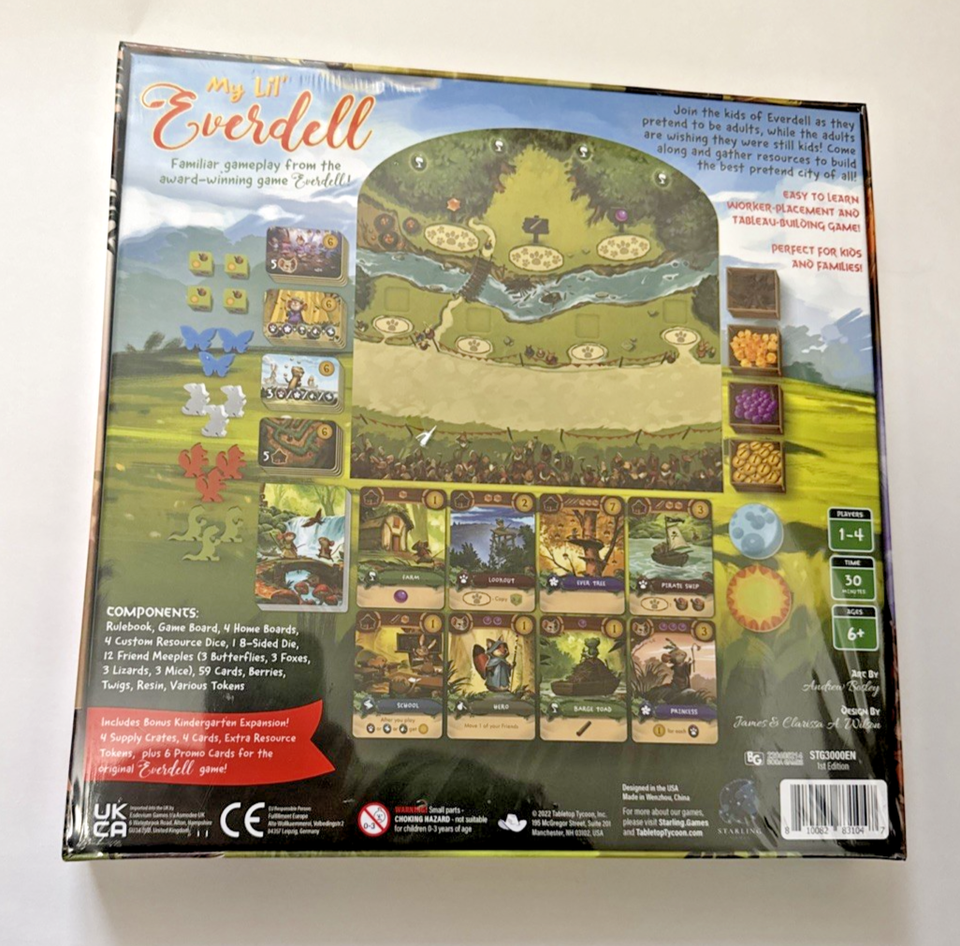 Starling Games My Lil' Everdell Expansion w/Kindergarden Promo Pack | eBay