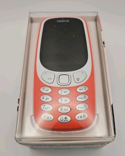 Nokia 3310 3G Unlocked Cellular Phone Single SIM NOB Never used US Warm ...