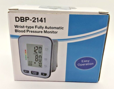 Wrist Type Fully Automatic Blood Pressure Monitor DBP-2141 Easy ...