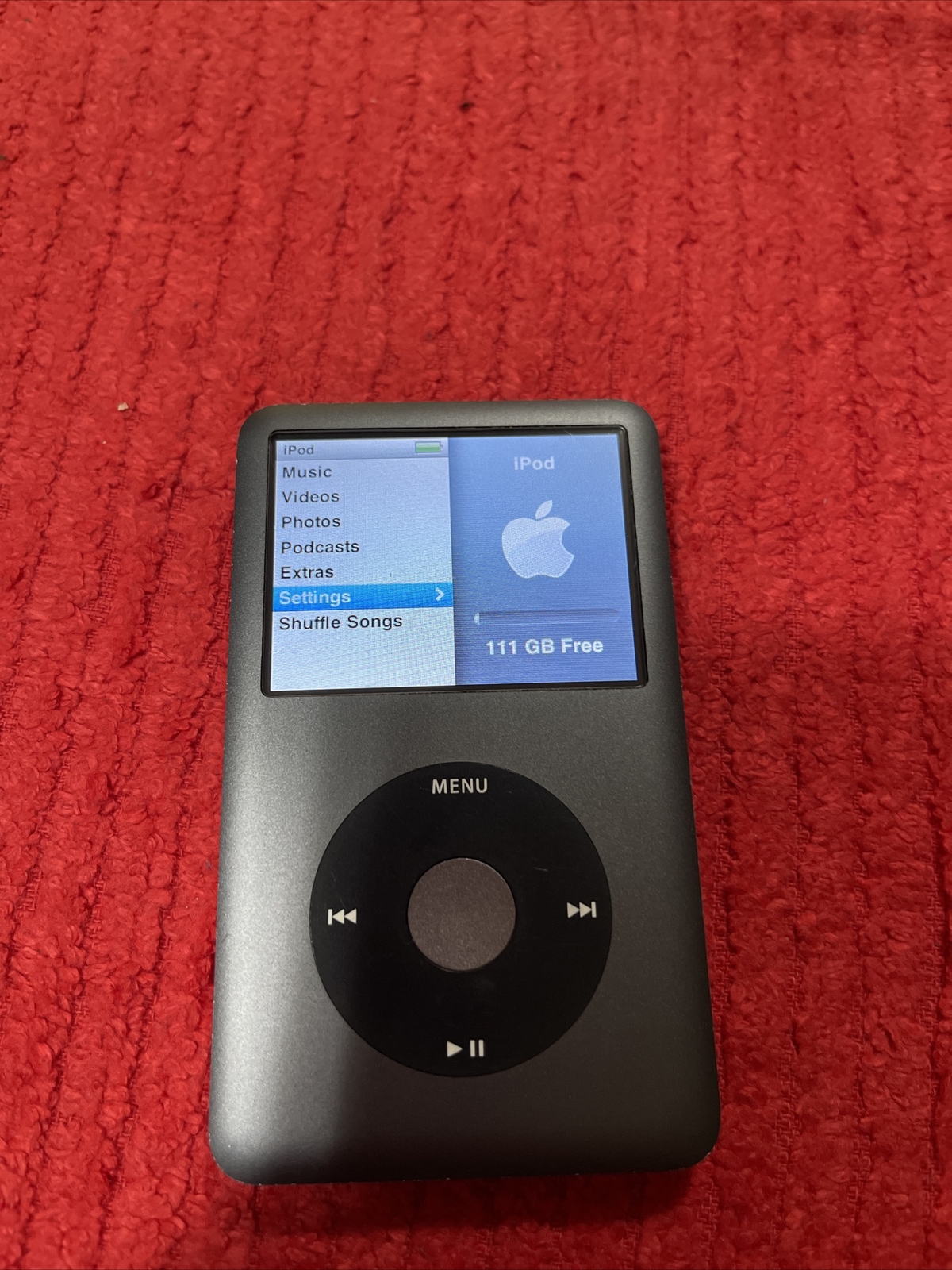 Apple iPod 6th Generation Classic 120GB - Black (9MB565LL/A) #230 | eBay