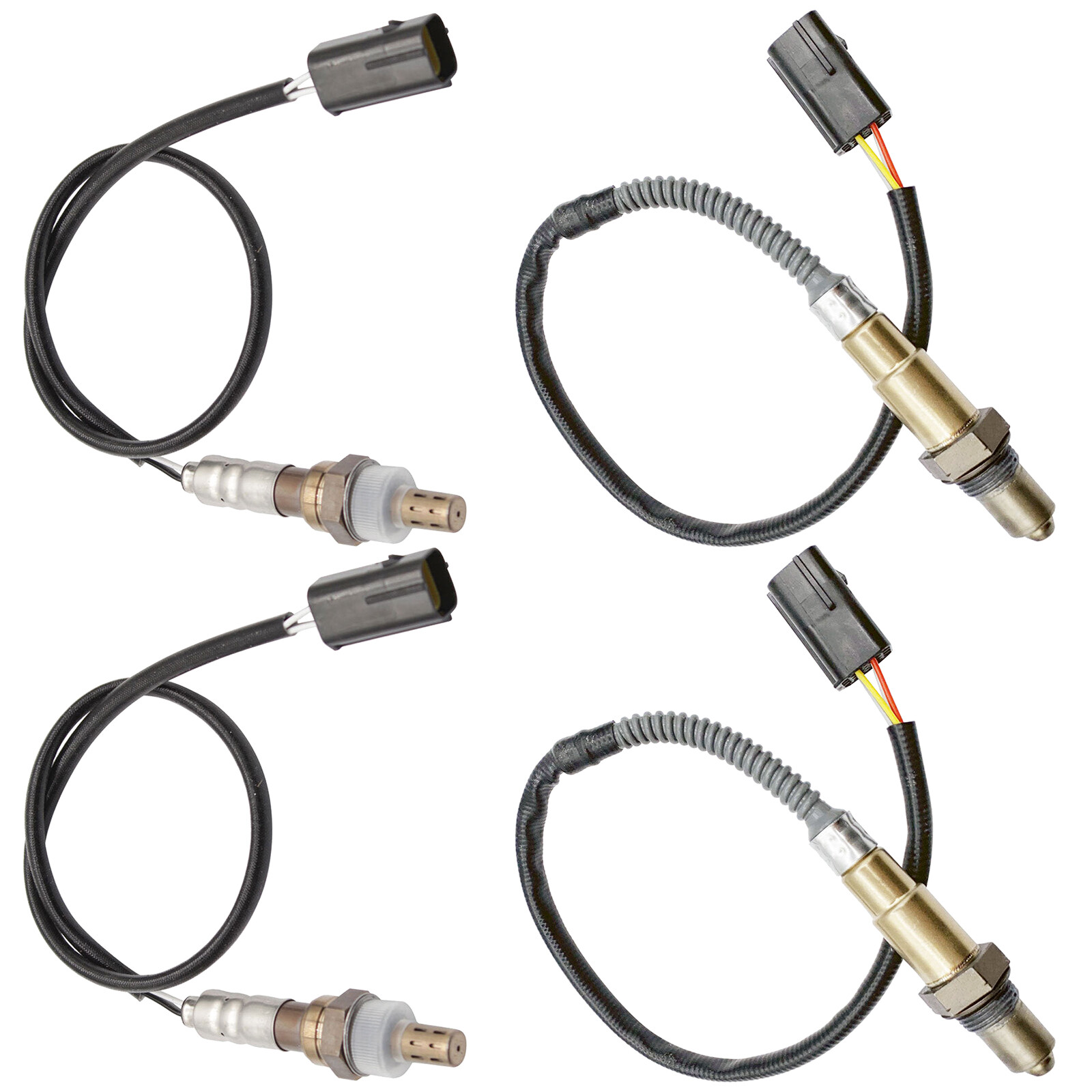 4PCS Upstream & Downstream Oxygen Sensors for INFINITI QX56 QX80 5.6L ...