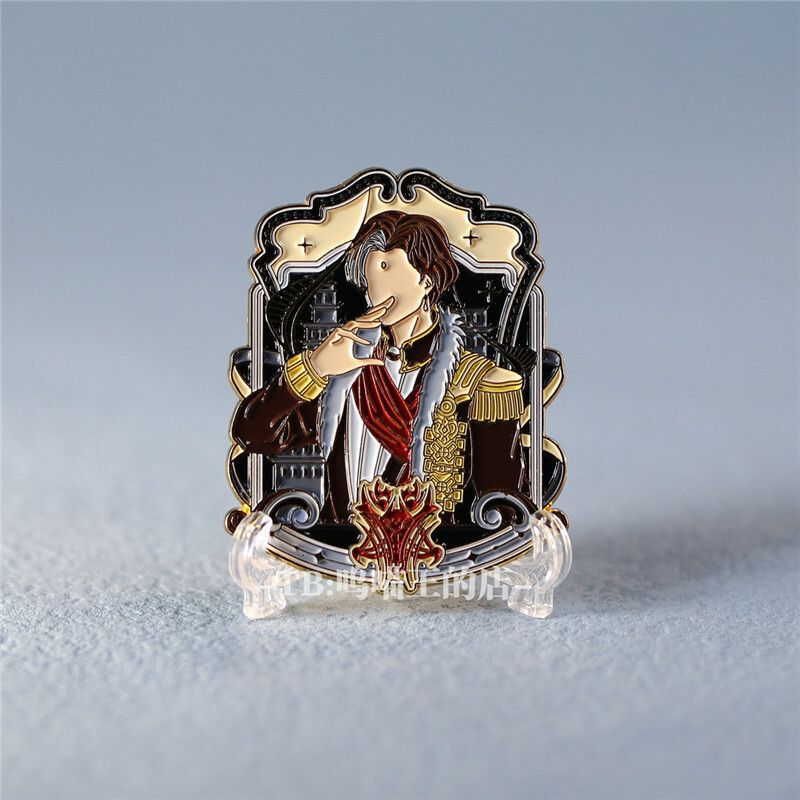 Final Fantasy XIV FF14 Emet-Selch Ardbert Metal Badge Collection | eBay