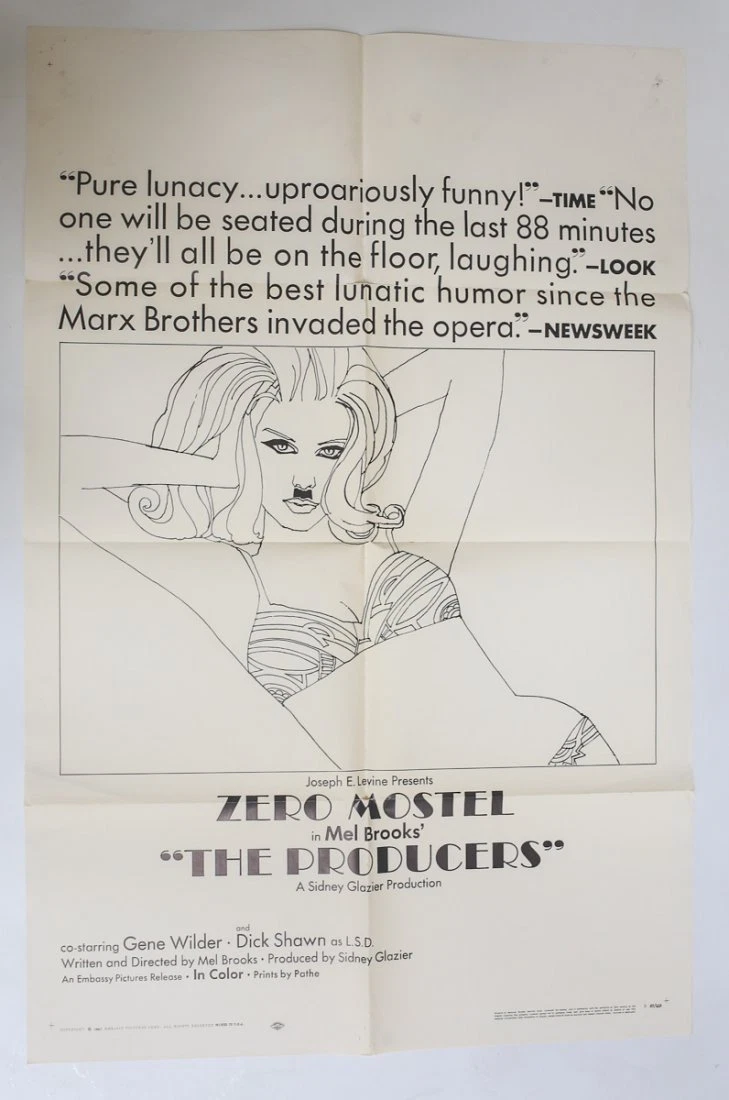The Producers 1968 Poster