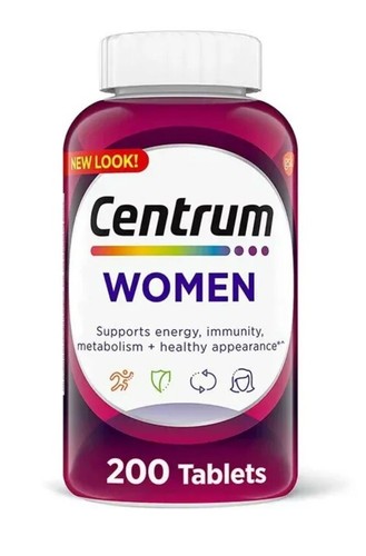 CENTRUM - WOMEN MULTIVITAMIN - 200 TABLETS - EXP 06/24 | eBay