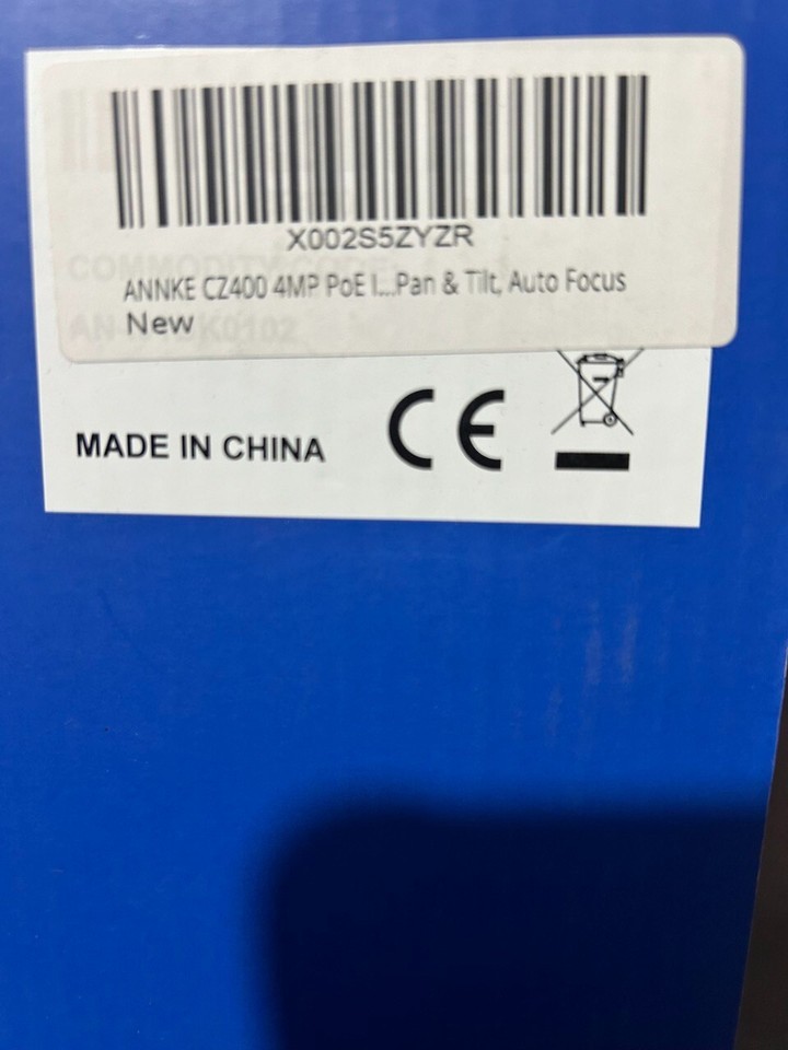 ANNKE Security Camera CZ400 4MP | eBay