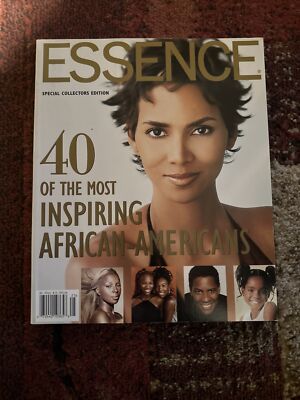 HALLE BERRY - 40 MOST INSPIRING AFRICAN - 2002 ESSENCE Magazine SPECIAL ...
