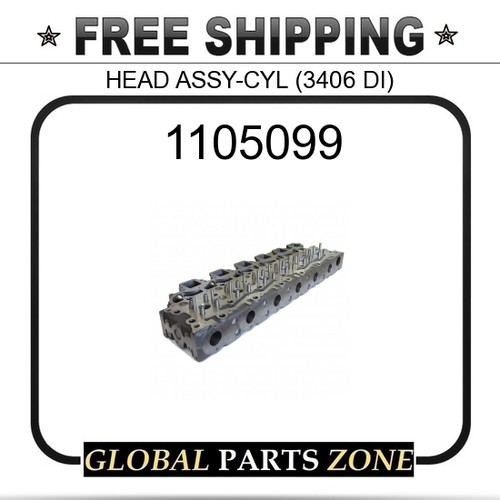 1105099 - HEAD ASSY-CYL (3406 DI) (BARE) 1105096 fits Caterpillar (CAT ...