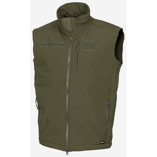 Mfh Military Soft Shell Vest Allround OD Green | eBay