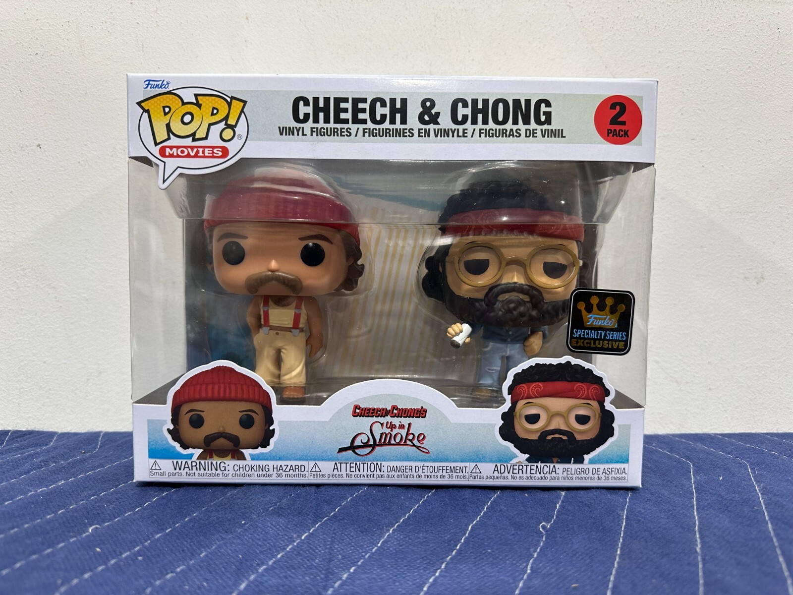 Funko Pop Cheech & Chong Up In Smoke Funko Pop 2-Pack Specialty Series ...