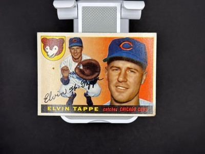 1955 Topps #129 Elvin Tappe F-VG Centered Chicago Cubs | eBay