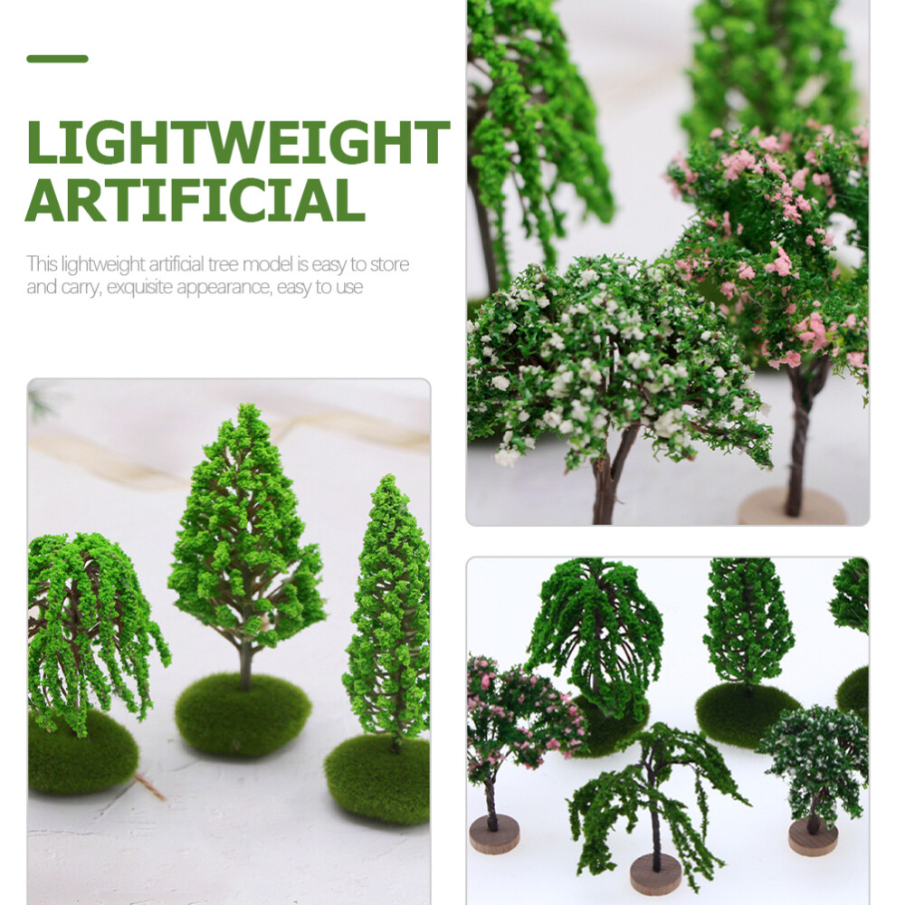 Miniature Trees For Model Railroads