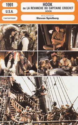 Fiche Cinéma - STEVEN SPIELBERG - HOOK OU LA REVANCHE DU CAPITAINE ...