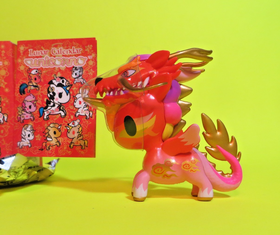 '20 Tokidoki Unicorno, Lunar Calendar, Year of The Dragon Vinyl Figure ...