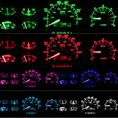 Dash Instrument Panel Gauge Cluster LED Light Bulbs Kit For 83-94 Ford ...