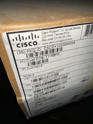 NEW Cisco WS-X4748-UPOE+E 4500 E-Series Line Card 10/100/1000 Catalyst ...