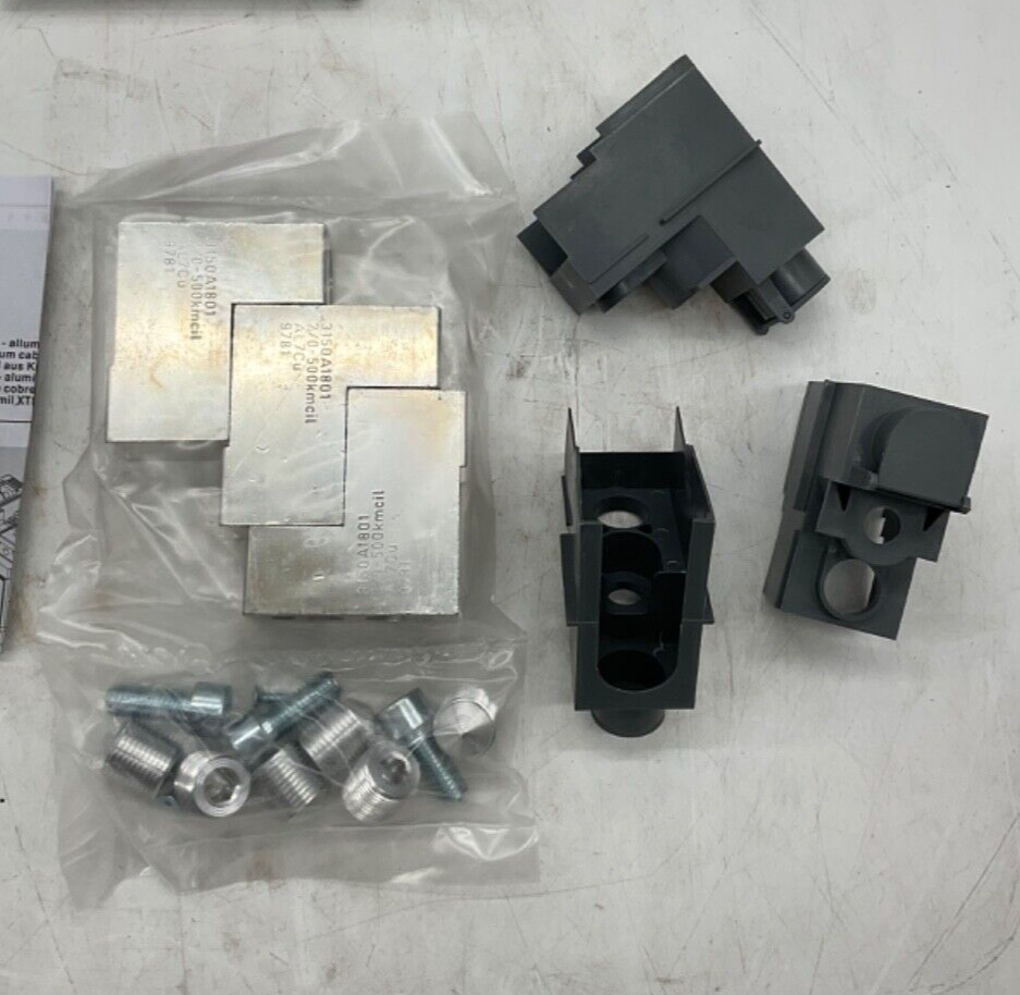 NEW ABB KXT5CUAL2X500K-3PC FRONT TERMINAL KIT XT5 SERIES 2 x 2/0 AWG to ...