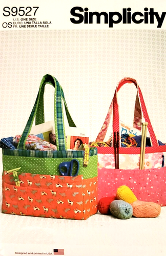 Simplicity 9527 Organizer Bag in 3 Sizes Sewing Pattern *NEW* | eBay