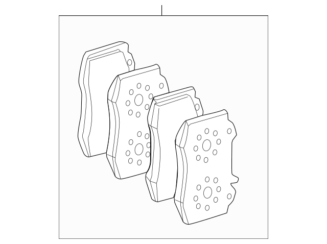 Genuine Mercedes-Benz G550 G55 AMG 2002-2018 Brake Pad Front OE ...
