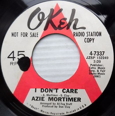 AZIE MORTIMER northern soul 45 strong VG++ vinyl PROVE IT b/w I DON'T ...