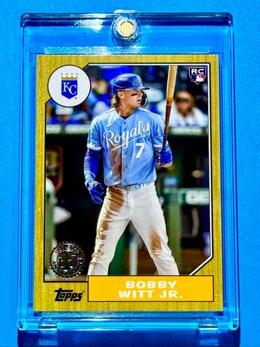 Bobby Witt Jr MINT ROOKIE CARD TOPPS KANSAS CITY ROYALS INVESTMENT RC ...