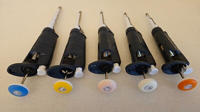 Gilson Pipetman Pipette Set P1000N, 200N, 100N, 20N & 2N uL: Calibrated ...