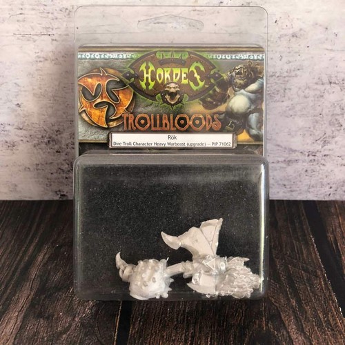 PRIVATEER PRESS Hordes Trollbloods: Rok Heavy Warbeast: Dire Troll ...