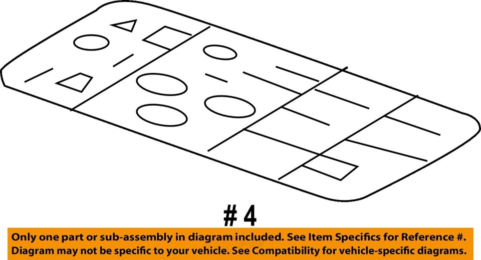 GM OEM 17-20 Escalade,Tahoe,Yukon Information Labels Labels-Ac Label ...