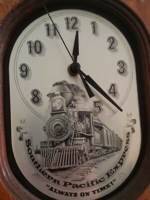Vintage Southern Pacific Lines Retro Railroad Train Wall Clock | eBay