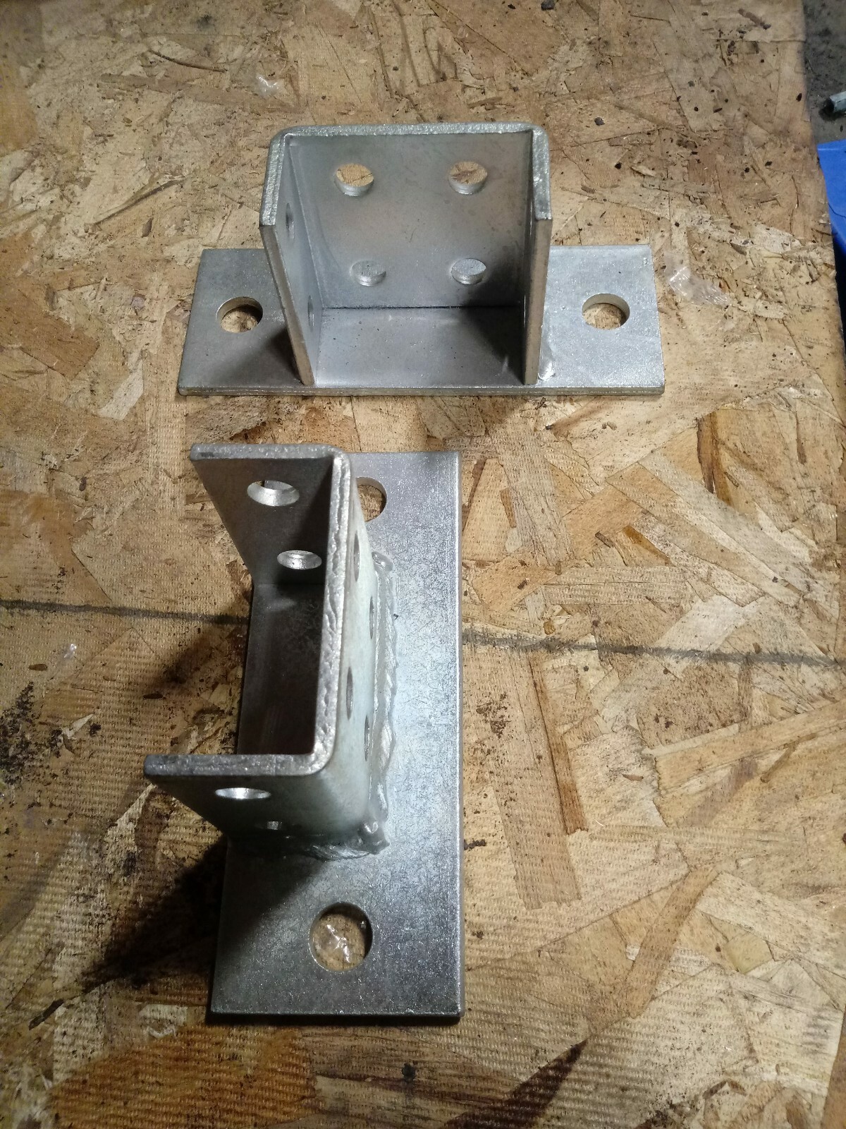 Unistrut Post Base For Back To Back Flush Mount (1pcs) Zinc | eBay