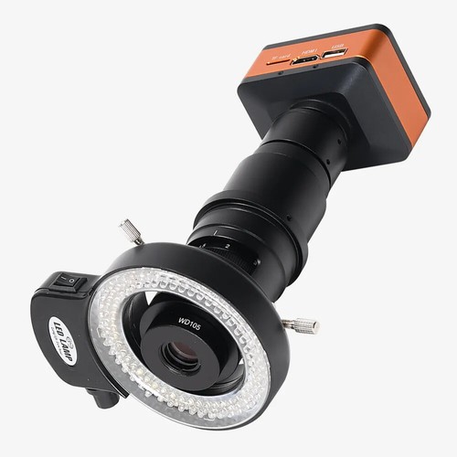 Real 4K UHD 60FPS Microscope 180X Autofocus Lens Digital for Phone PCB ...