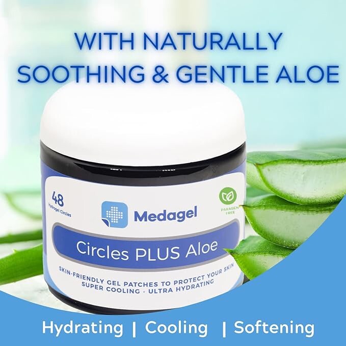 Medagel Plus Aloe 48ct Cooling Skin Protectant Soothe Nursing Blister ...