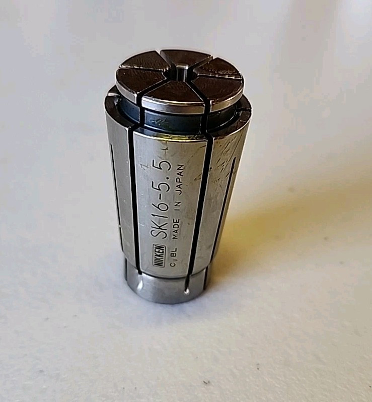 NEW NIKKEN SK16-5.5 Slim Chuck Collet, SK16 5.5mm Machinist Tooling ...