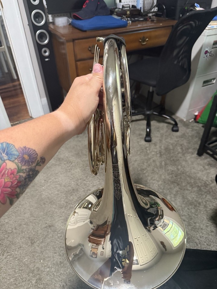 Conn 8d Double French Horn W/ Case & Mouthpiece !! | eBay