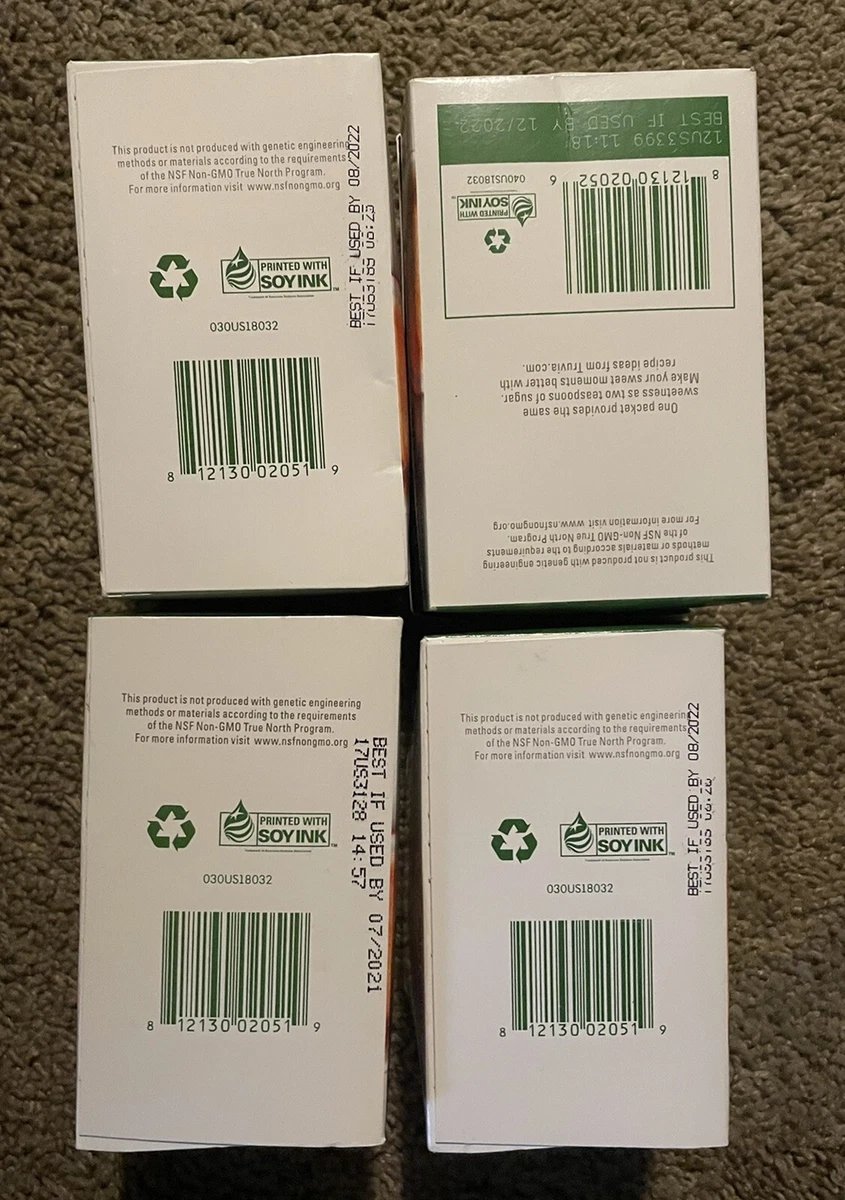 Truvia Sugar Barcode