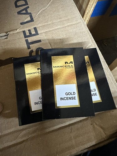 GOLD INCENSE EDP MANCERA VIALS KIT TRAVEL PACK | eBay